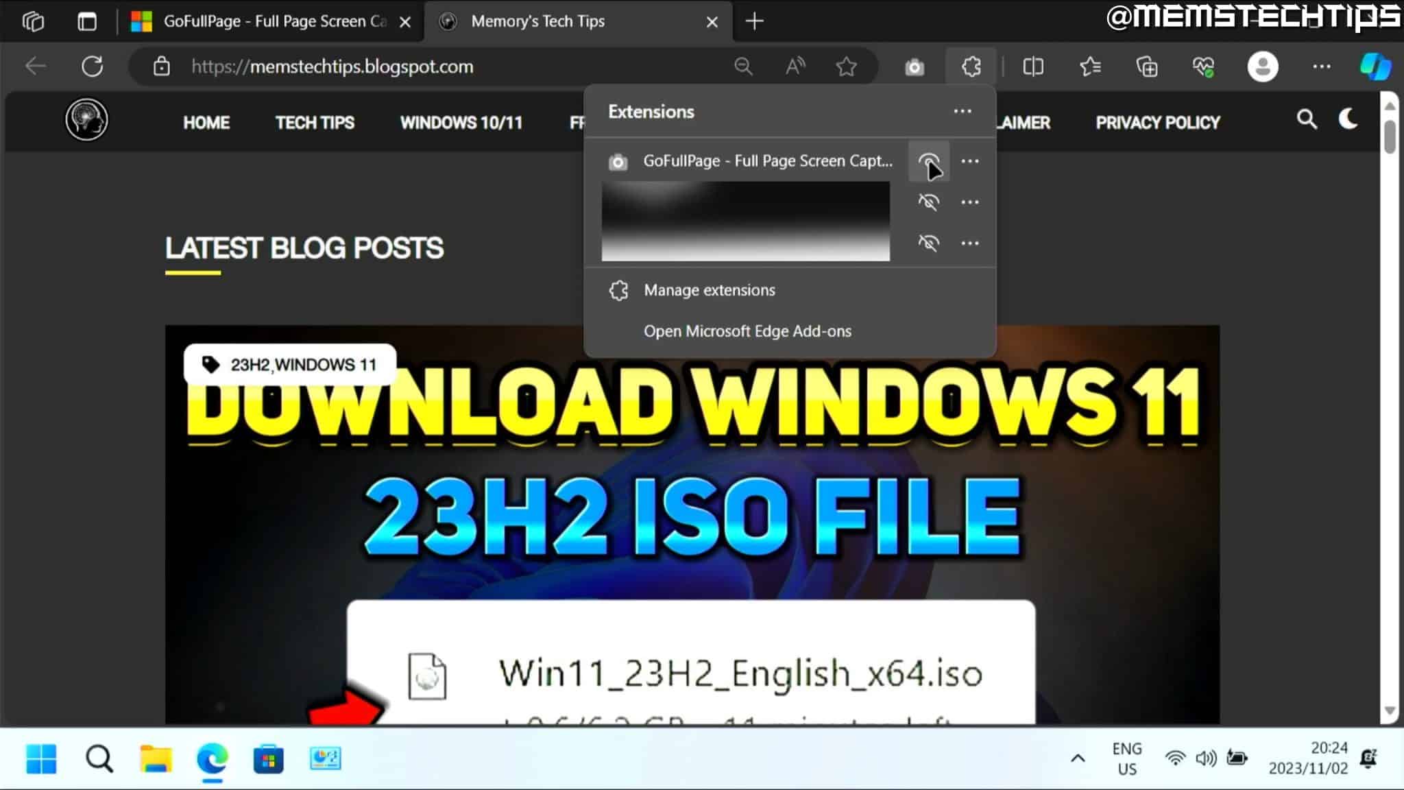 How To Take A Full-Page Screenshot On Windows 10/11 (4 Methods)